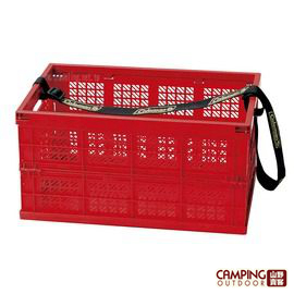 【山野賣客】Coleman Belt Container L 折疊置物籃 紅 CM-6810_其它配件_焚火台、炭床、配件_露營裝備 清單 ...